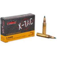 PMC Ammunition X-TAC Light Armor Piercing 5.56x45mm NATO 62 Grain Brass ...