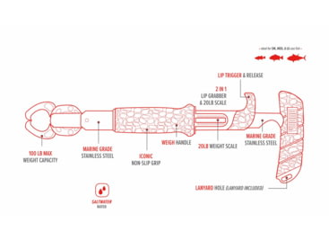 Bubba 20lb Scale Fish Lip Grabber 1178543 ON SALE!