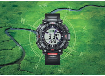 Casio Outdoor Casio Pro Trek Solar Watch Triple Sensor Watching ...