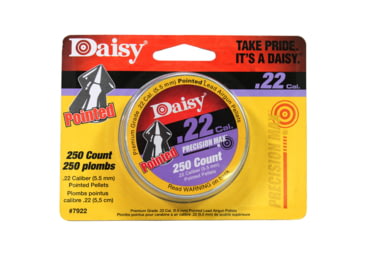 Daisy .22 Cal. Pointed Pellets - 250 Tin 997922-512 ON SALE!