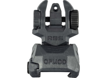 FAB Defense OPMOD Rear Polymer Flip-up Rear Sight FX-RBS-OPMOD Grey ON ...