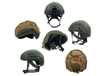 Guard Dog Body Armor Level IIIA FAST Ballistic Helmet FAST-HELMET-U-G ...