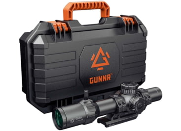 GUNNR Odin 1-10x28mm 34mm Tube FFP LPVO Rifle Scope with Mount and Case ...