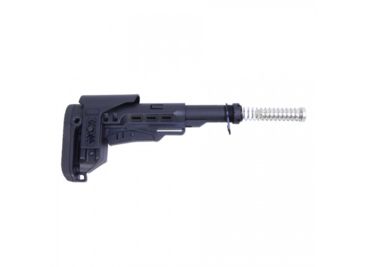 Guntec USA AR-15 Multi Caliber Collapsible Stock w/Adjustable Cheek ...