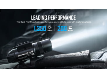 Olight Baldr Pro R Rechargeable And Green Laser Combo LED Flashlight 6972378124586 ON SALE!