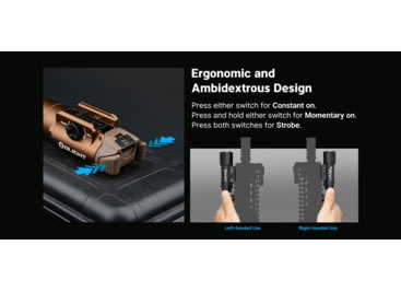 Olight PL Turbo Valkyrie 800 Lumens LED Long Range Rail Mount ...