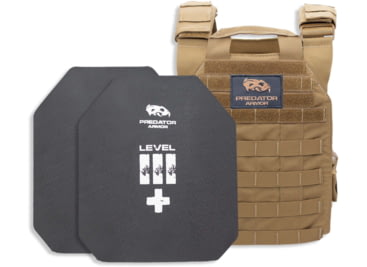 Predator Armor Level III+ Plate Carrier Package BDL-3+KWPCPKG-BK ON SALE!