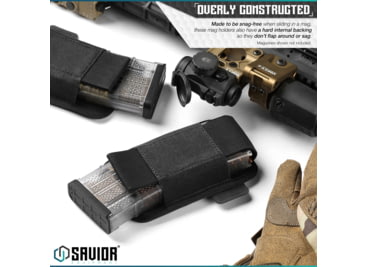 Savior Equipment Rifle Mag Holder MP-TNS-RIFX1-BK ON SALE!