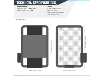 Savior Equipment Rifle Mag Holder MP-TNS-RIFX1-BK ON SALE!