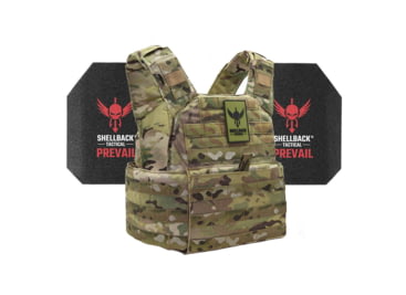 Shellback Tactical Banshee Rifle Level III Steel Plates Armor Kit SBT ...