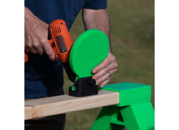 Throom Targets Knockdown Plate Rack 6in Round Target Kit 11069-0116 ON ...