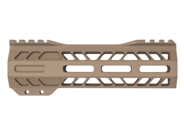 TRYBE Defense AR-15 Extra Lightweight M-LOK Handguard w/ Cut Away Rail ...