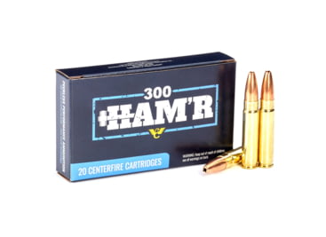 Wilson Combat Sierra 300 HAM'R 135 Grain Hollow Point Brass Cased Rifle ...