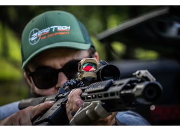 ZeroTech Optics Trace H.A.L.O 1x28mm Enclosed Micro Reflex Red Dot ...